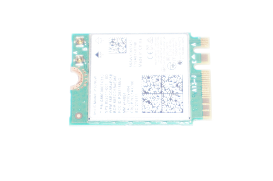 3168NGW Intel Dual Band Wireless-Ac 3168 802.11 Ac 1x1 Wifi + Bluetooth ...